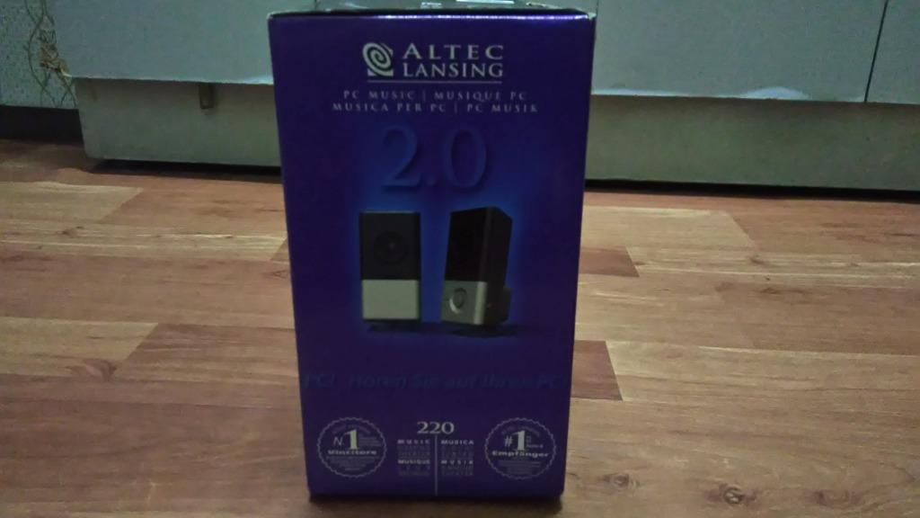 Brand New Speakers - Altec Lansing 220, Audio, Soundbars, Speakers ...