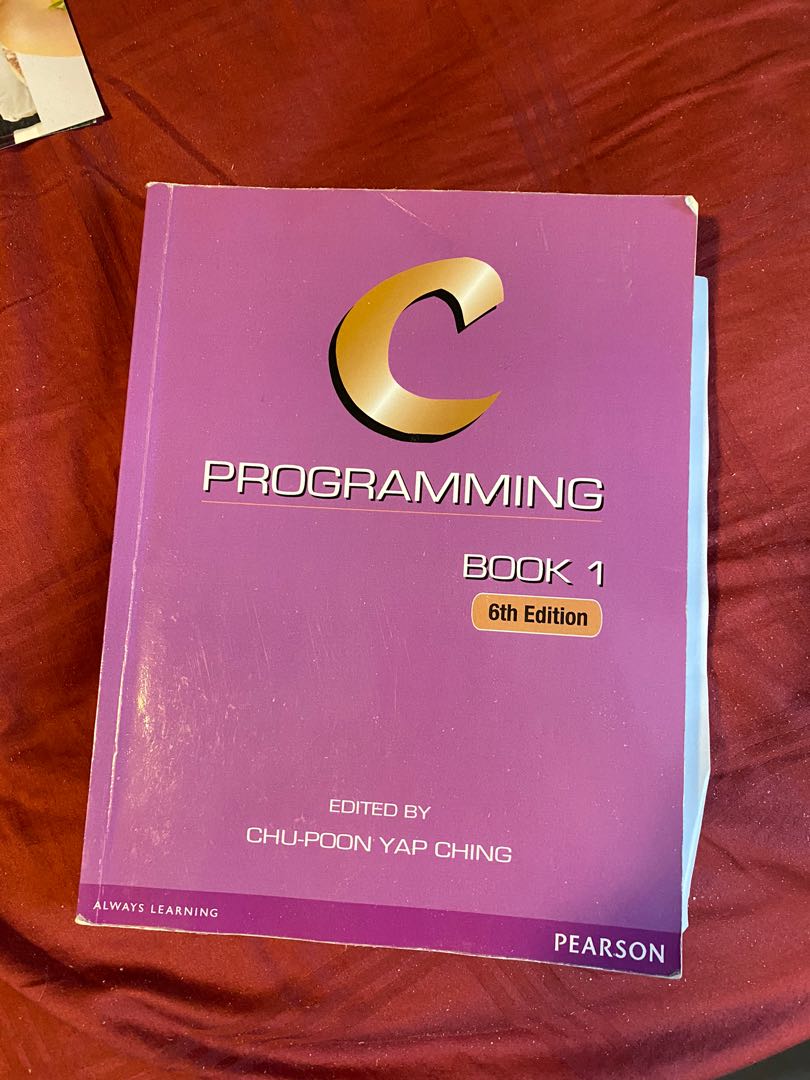 C Programming Textbook Hobbies And Toys Books And Magazines Textbooks On