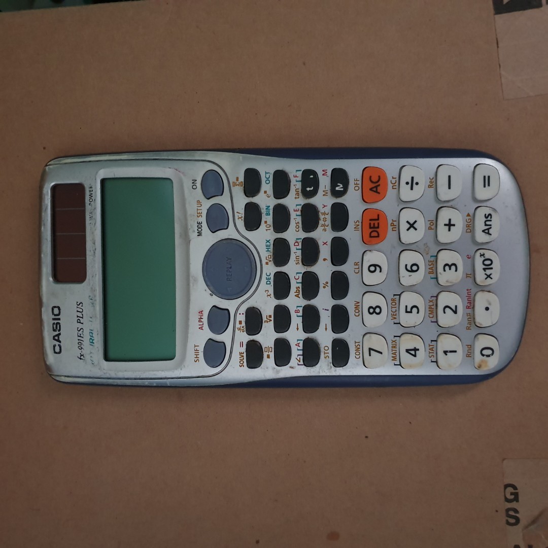 Casio Calculator FX 911FES Plus, Hobbies & Toys, Stationery & Craft ...