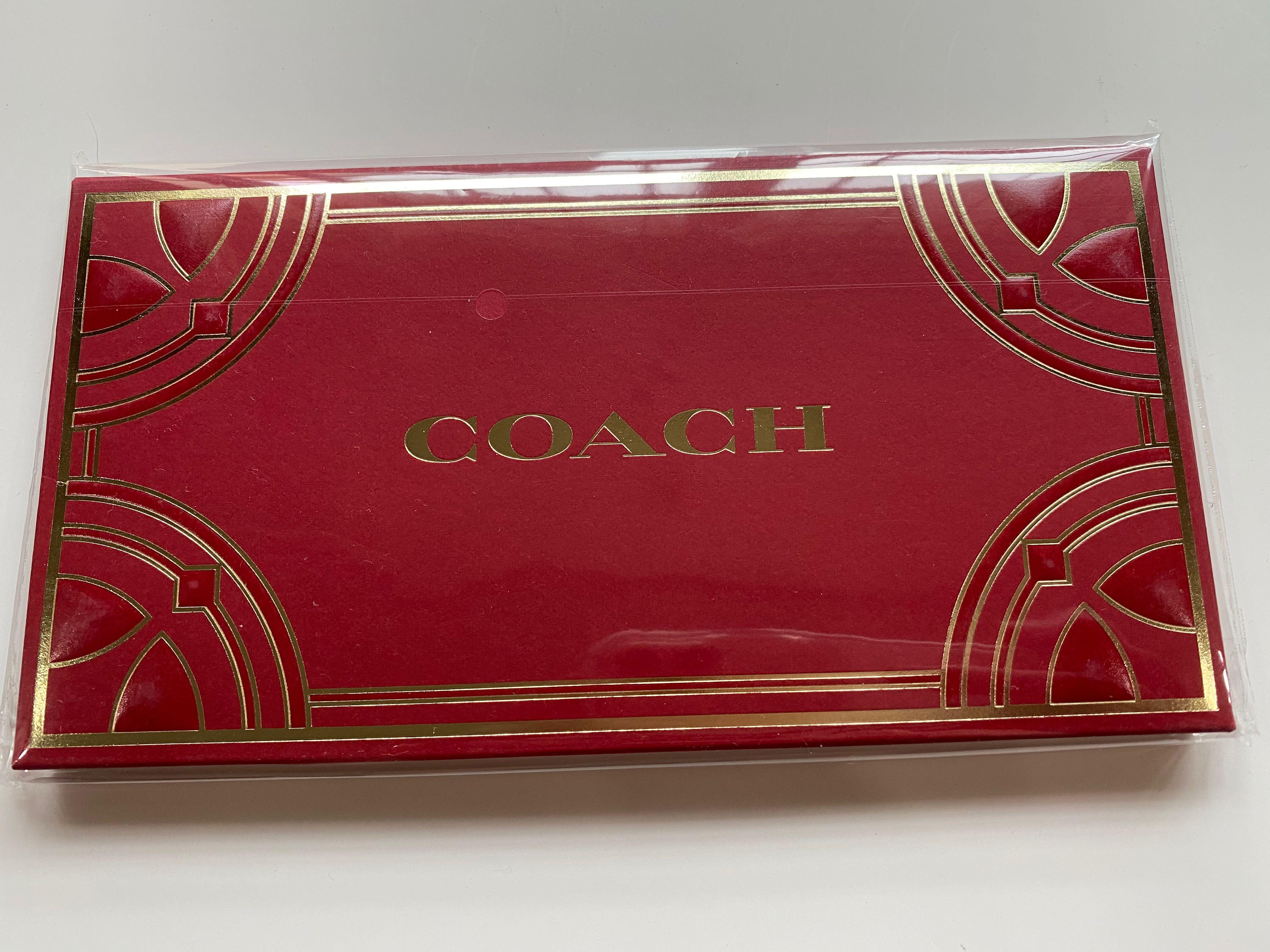 Coach brand red packet 2020, Hobbies & Toys, Stationery & Craft ...