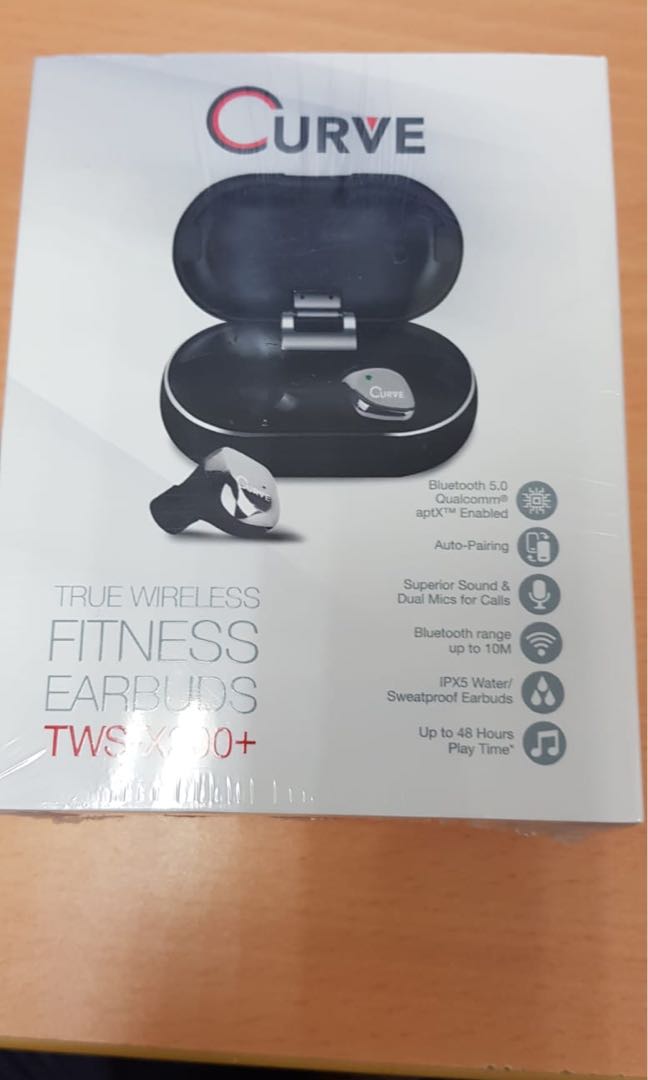 Curve Wireless Earbuds, Audio, Earphones on Carousell