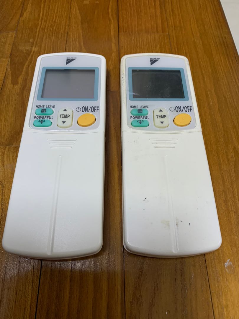 Original Daikin Aircon Remote Control , TV & Home Appliances, Air ...