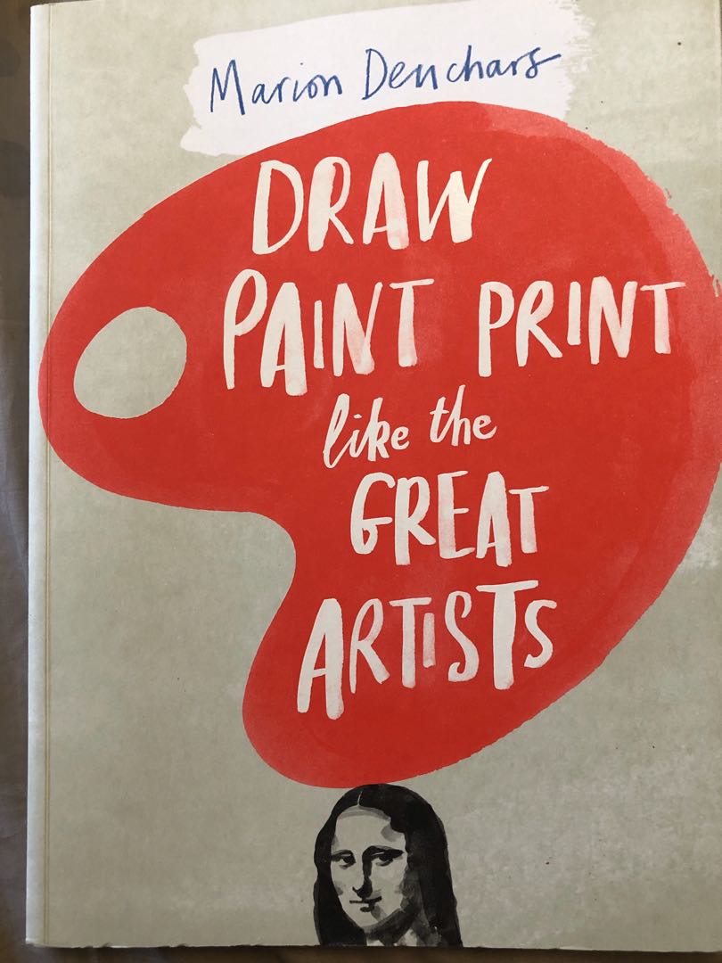Draw Paint Print Like the Great Artist Book, Hobbies & Toys, Books ...