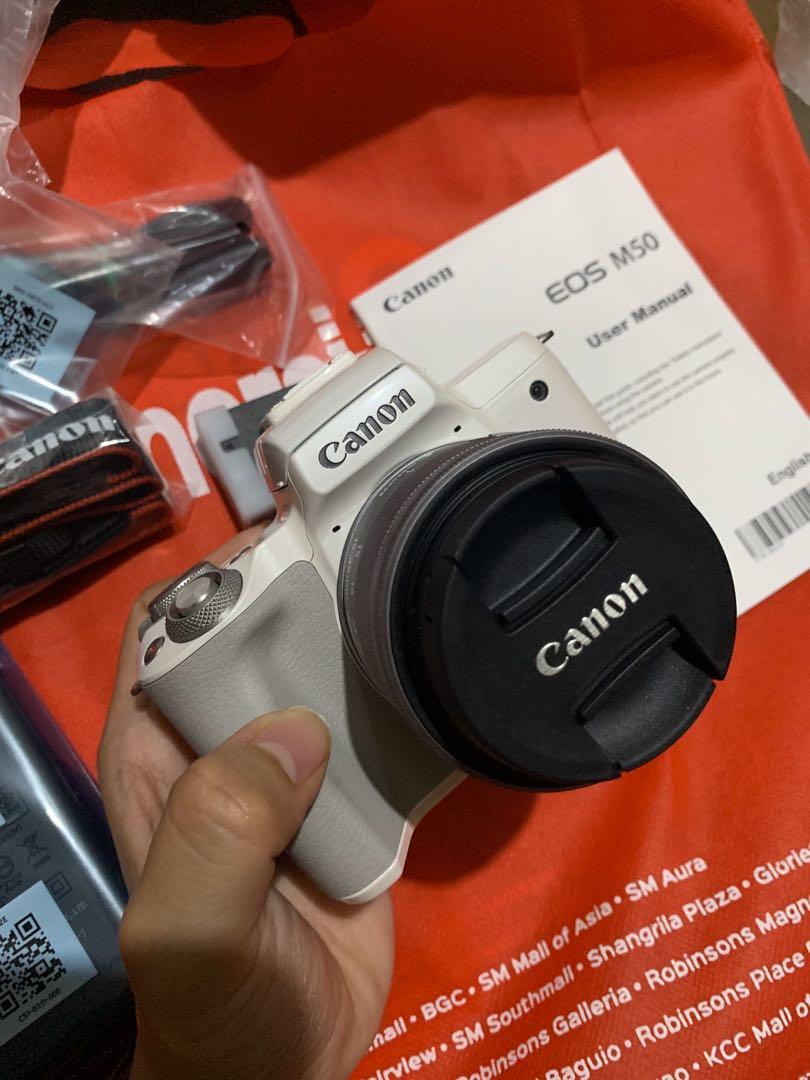 FOR SALE ! LIMITED EDITION CANON M50 (WHITE), Mobile Phones & Gadgets ...