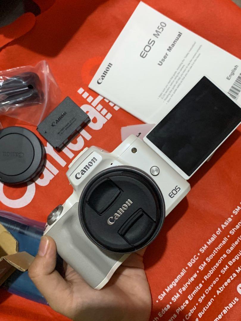 FOR SALE ! LIMITED EDITION CANON M50 (WHITE), Mobile Phones & Gadgets ...