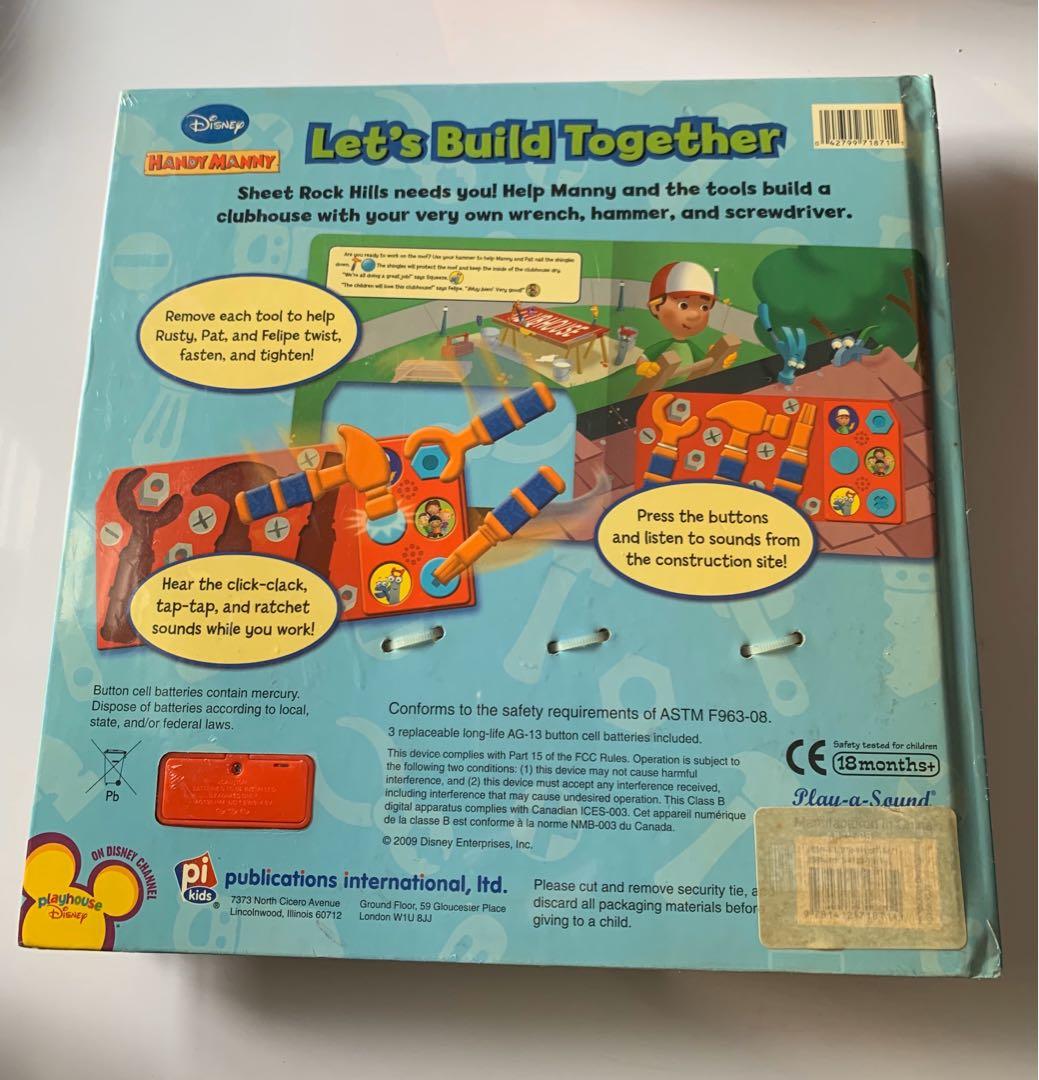 HANDY MANDY play sound book, Hobbies & Toys, Toys & Games on Carousell