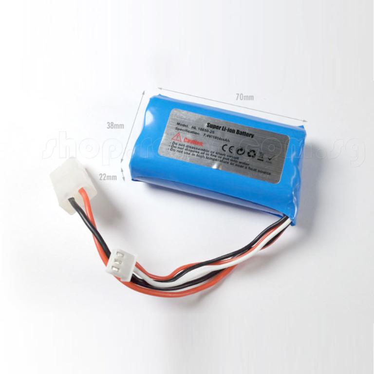 Heng Long 7.4V 1800mAh Li-Ion Battery with Balance Connector ...