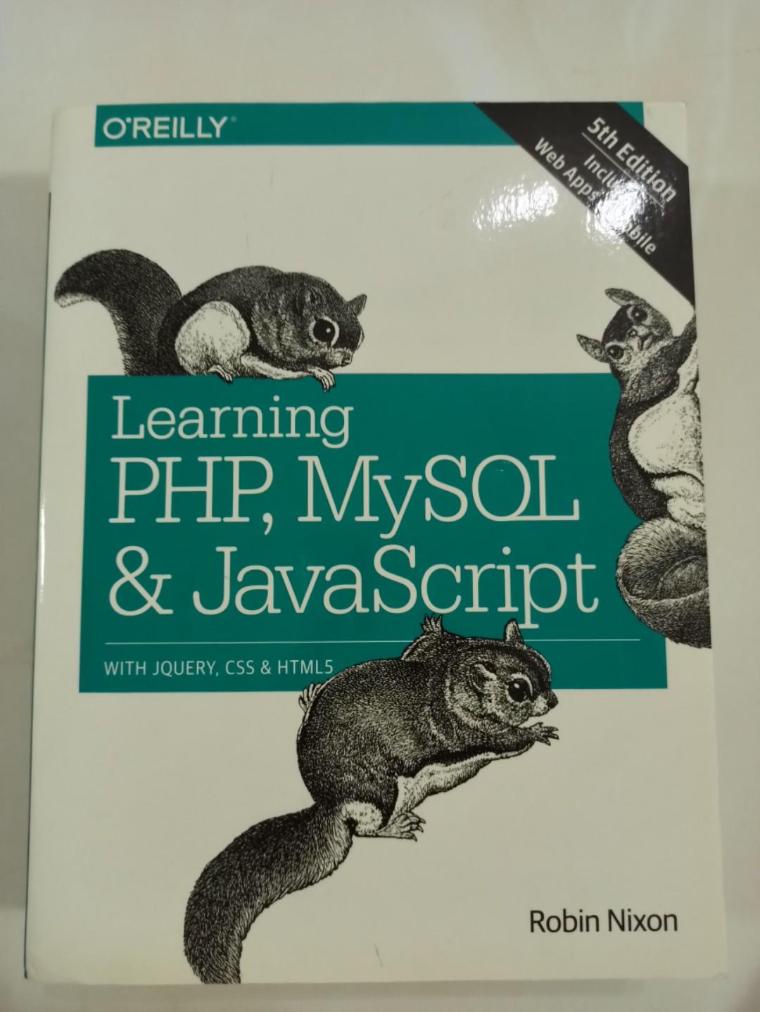 Learning PHP, MySql & JavaScript (5th edition), Hobbies & Toys, Books ...
