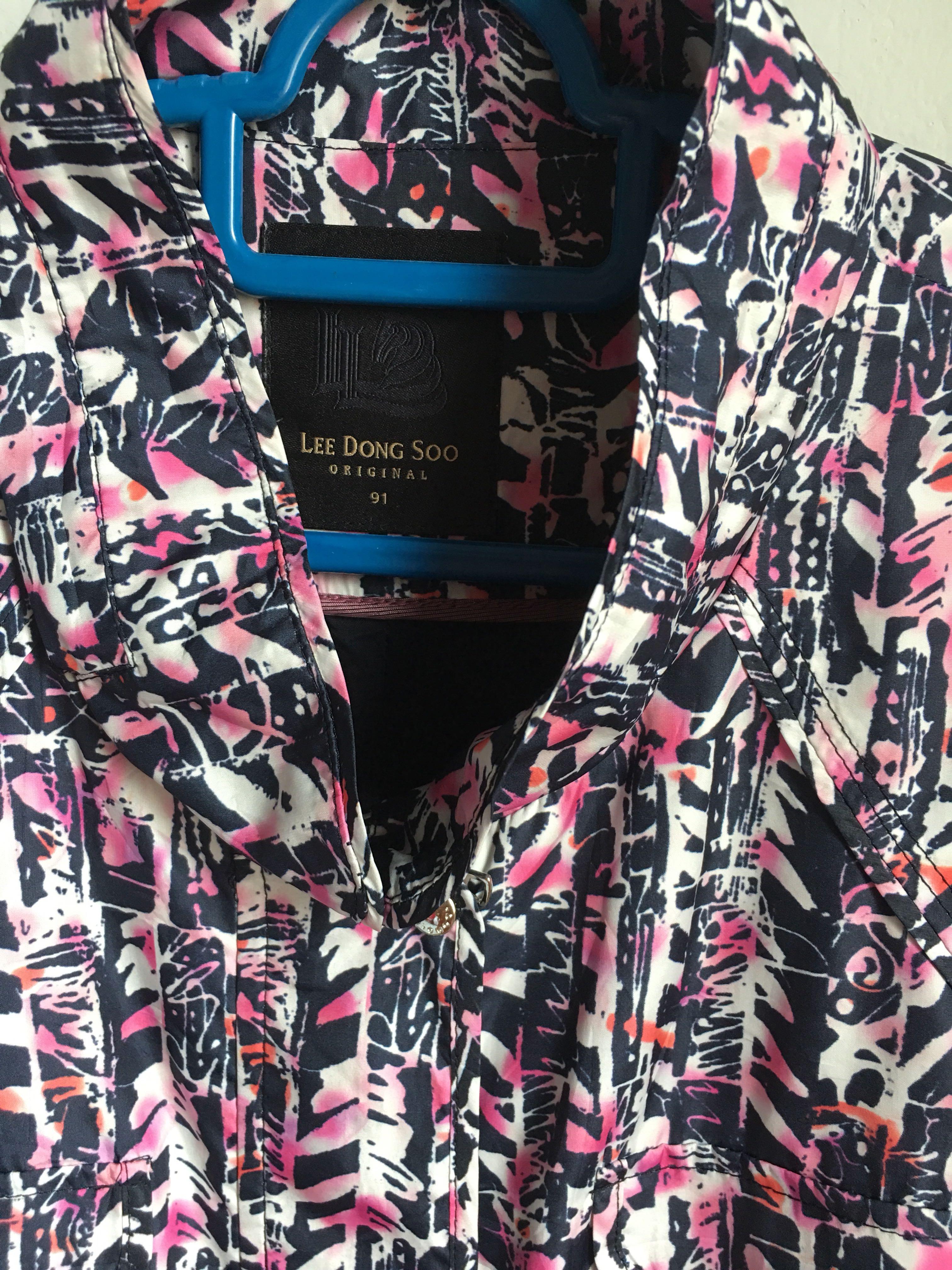 Lee Dong Soo Abstract Jacket, Women's Fashion, Tops, Longsleeves on ...