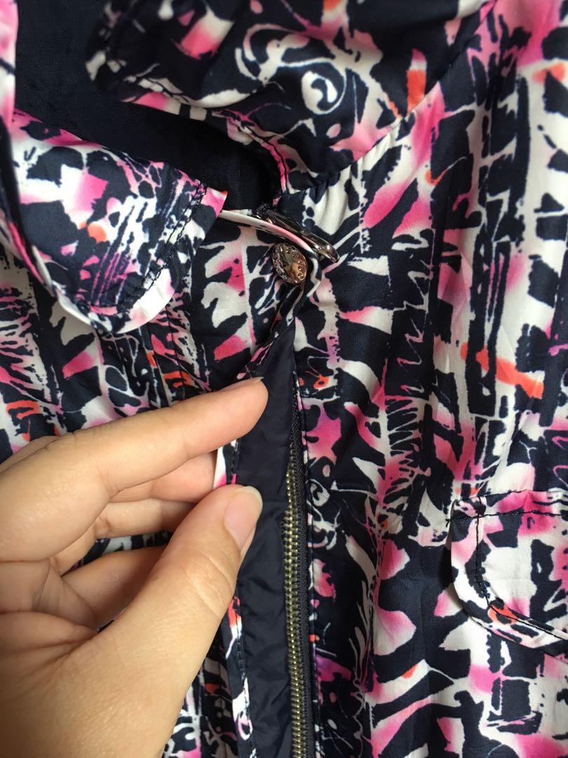 Lee Dong Soo Abstract Jacket, Women's Fashion, Tops, Longsleeves on ...