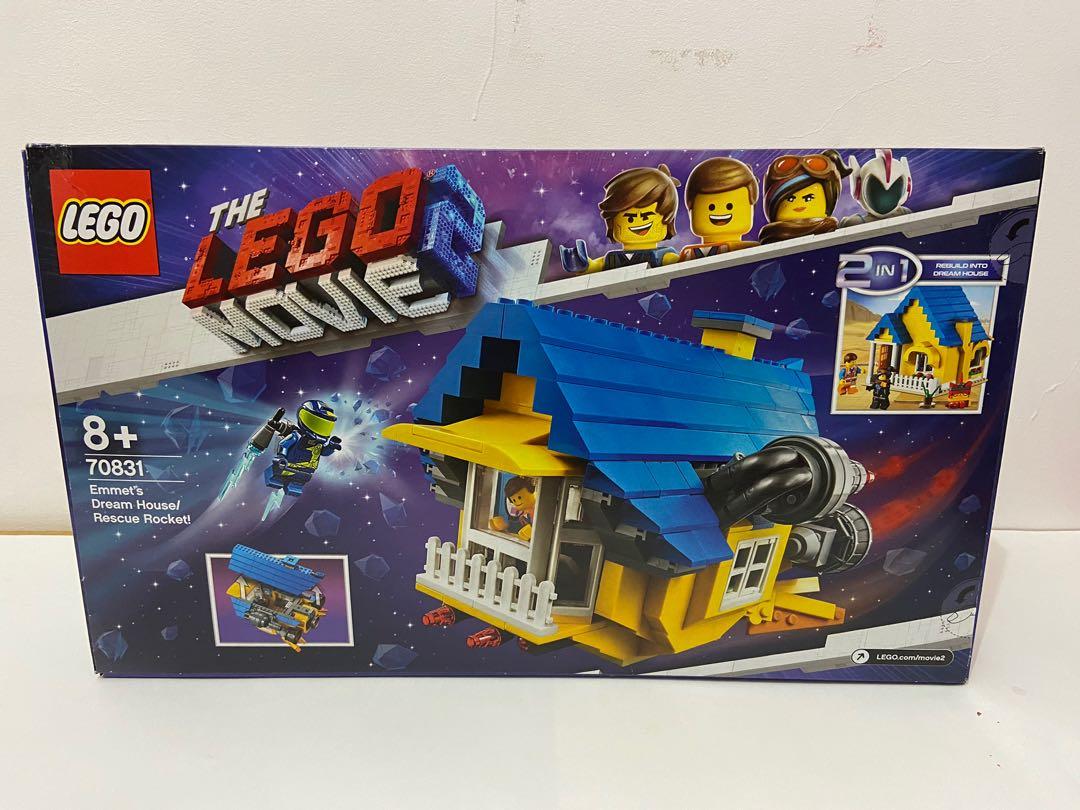 Lego 70831 The Lego Movie 2 Emmet's Dream House/Rescue Rocket, Hobbies ...