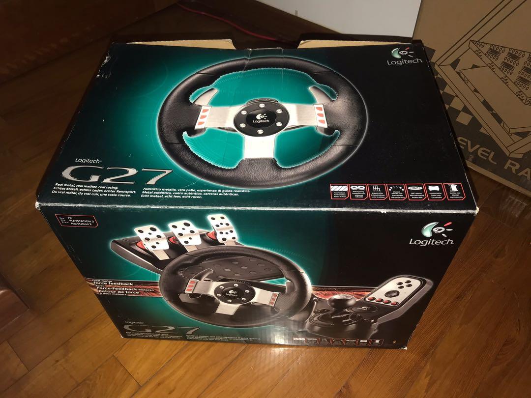 Logitech G27 Racing Wheel, Sports Equipment, Bicycles & Parts, Parts ...