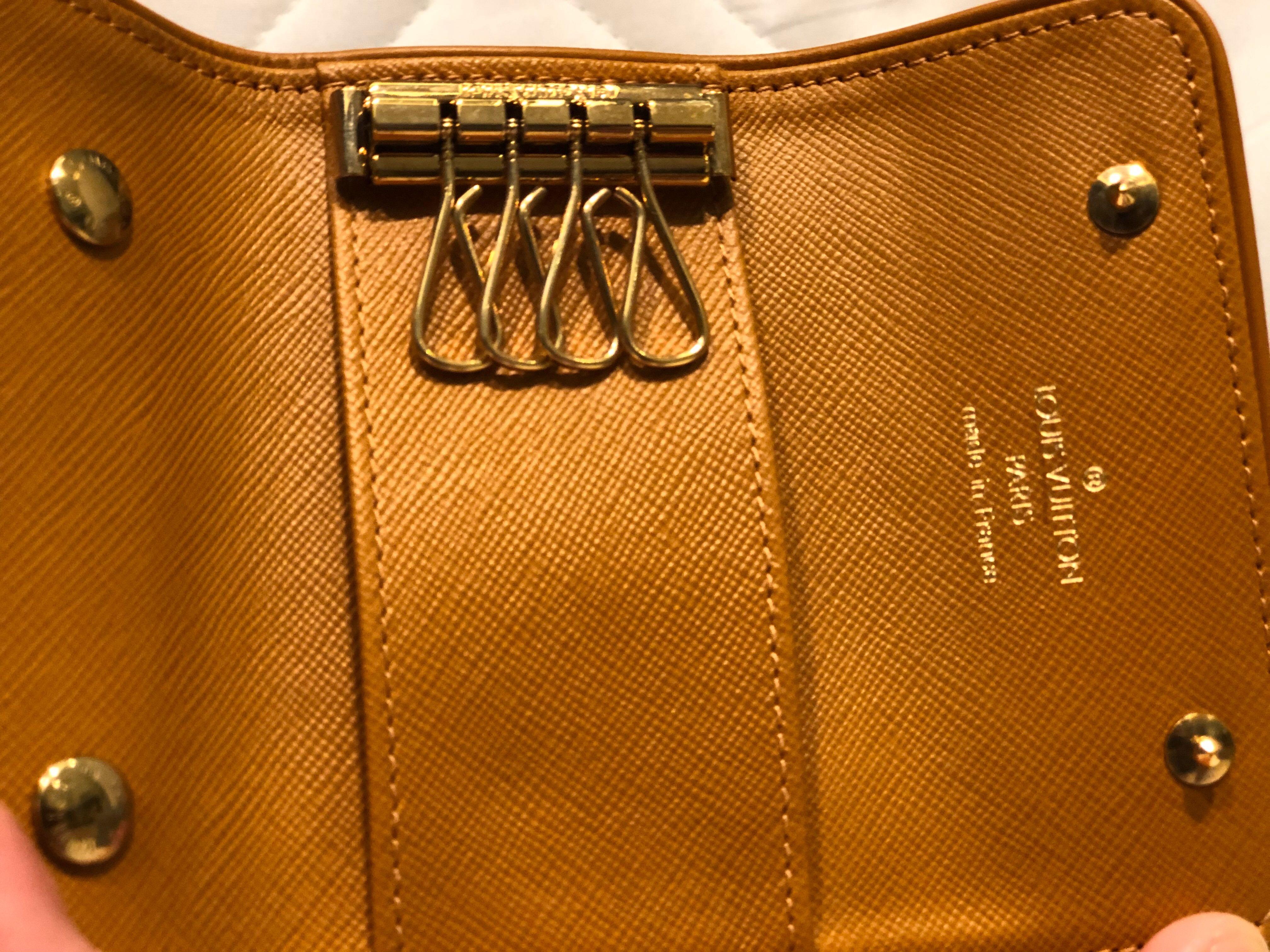 Louis Vuitton Mini Lin Key Holder, Luxury, Accessories on Carousell