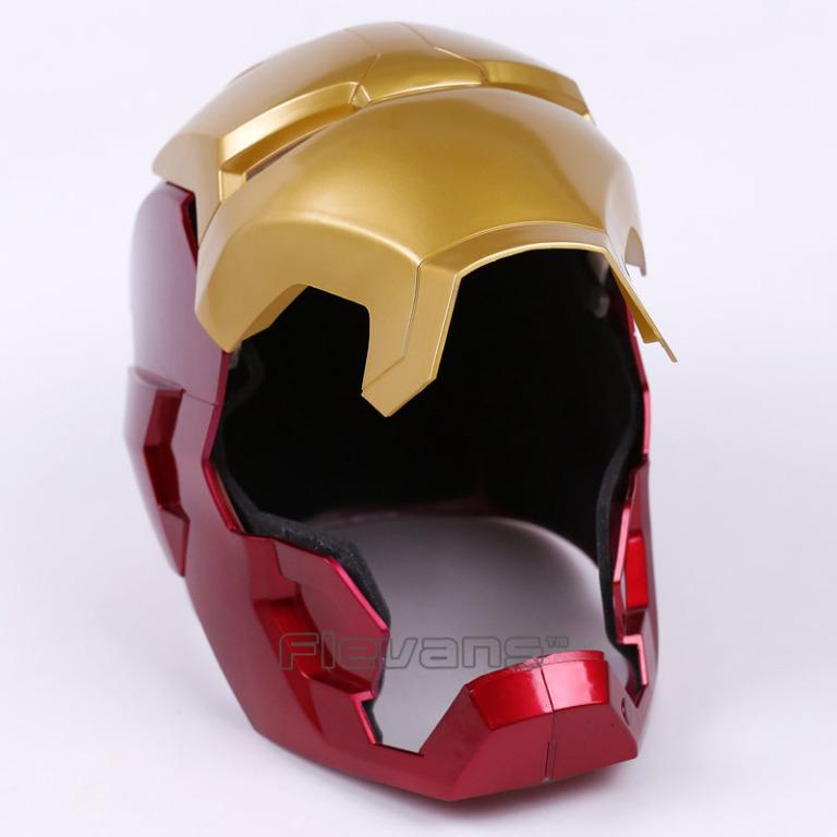 Marvel Avengers Ironman Iron Man Armor Helmet Head Face Mask Cosplay ...