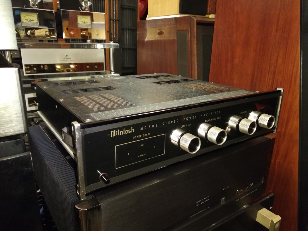 McIntosh MC502 power amplifier, Audio, Other Audio Equipment on Carousell