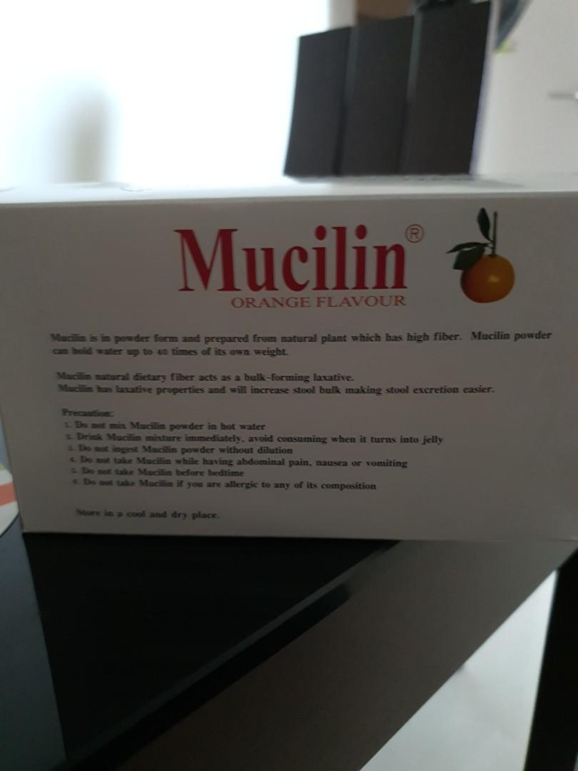 Mucilin prevent constipation, Health & Nutrition, Health Supplements ...