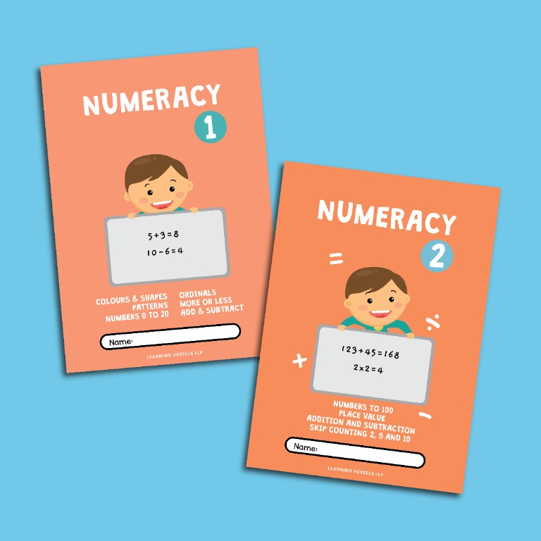 *CURRENTLY OOS* Numeracy Books Set, Hobbies & Toys, Books & Magazines ...