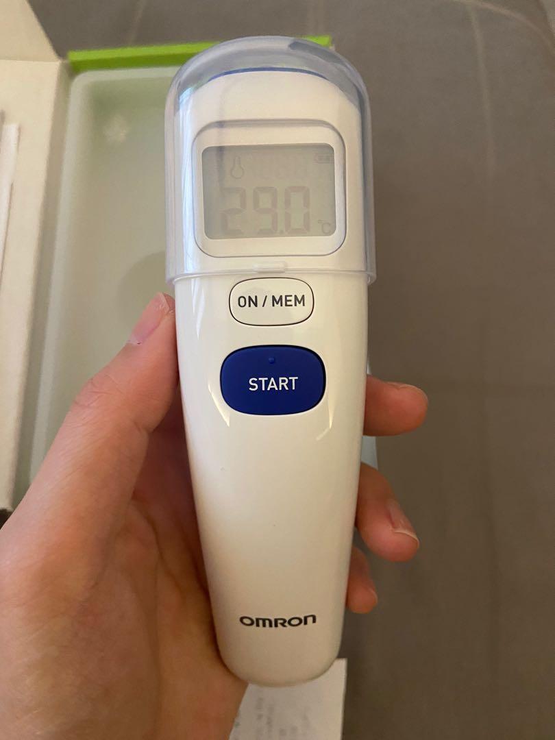 OMRON FOREHEAD THERMOMETER MC-720, Health & Nutrition, Thermometers on ...
