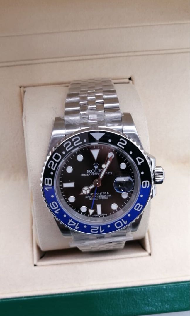 Rolex Gmt Batman, Luxury, Watches on Carousell