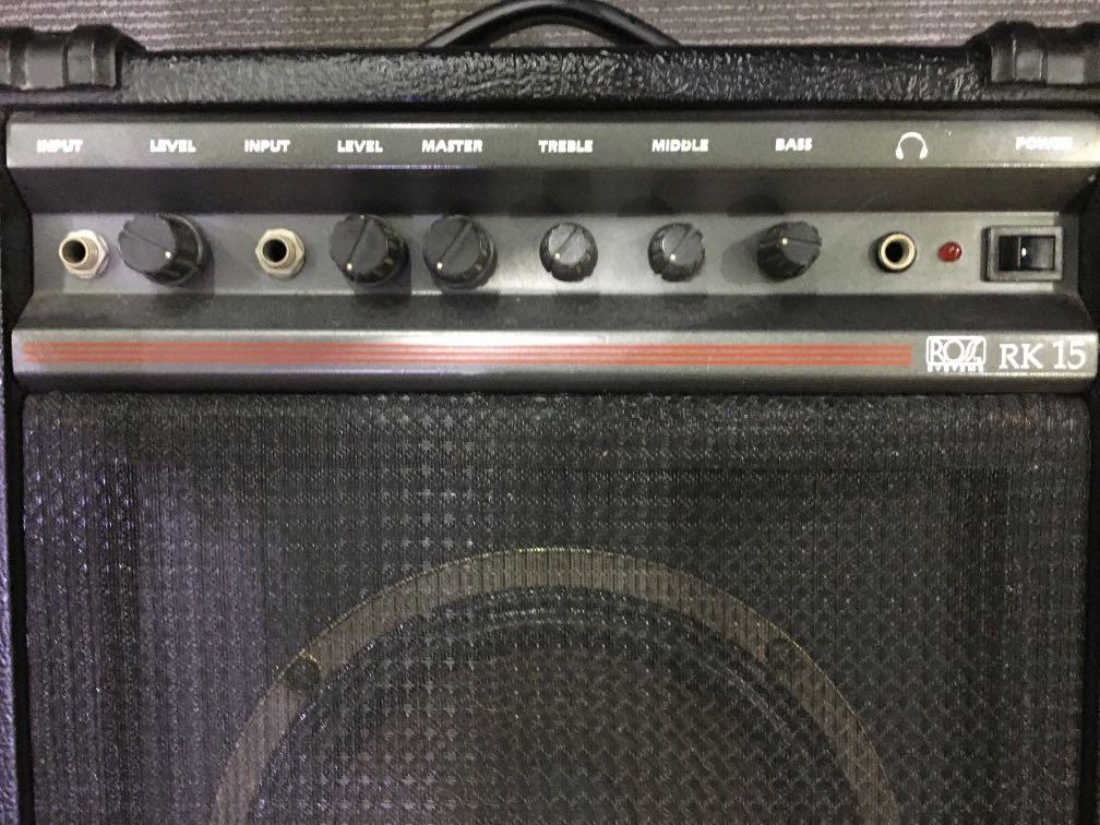 Ross RK15 keyboard amplifier, Hobbies & Toys, Music & Media, Music ...