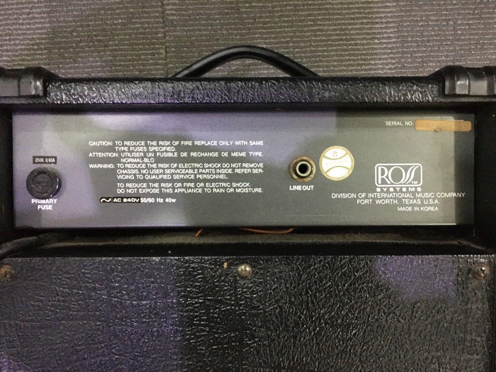 Ross RK15 keyboard amplifier, Hobbies & Toys, Music & Media, Music ...