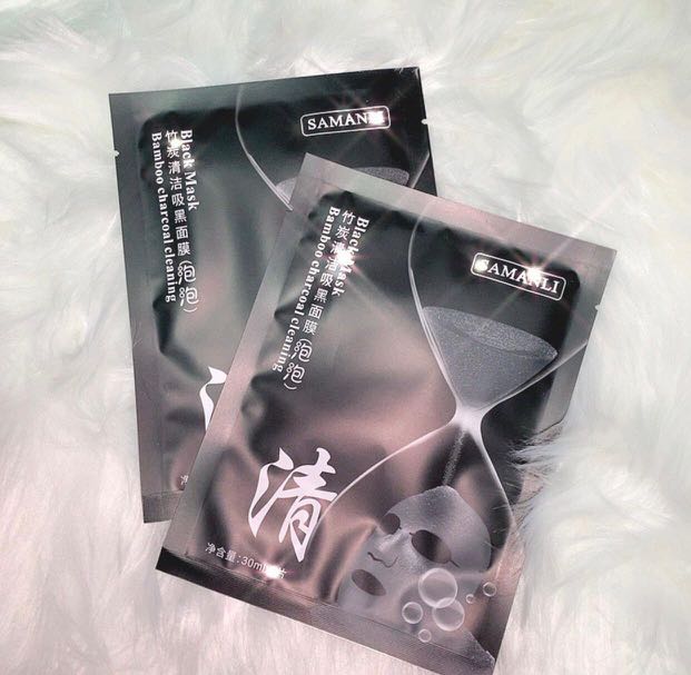 Samanli Bubble Mask, Beauty & Personal Care, Face, Face Care on Carousell