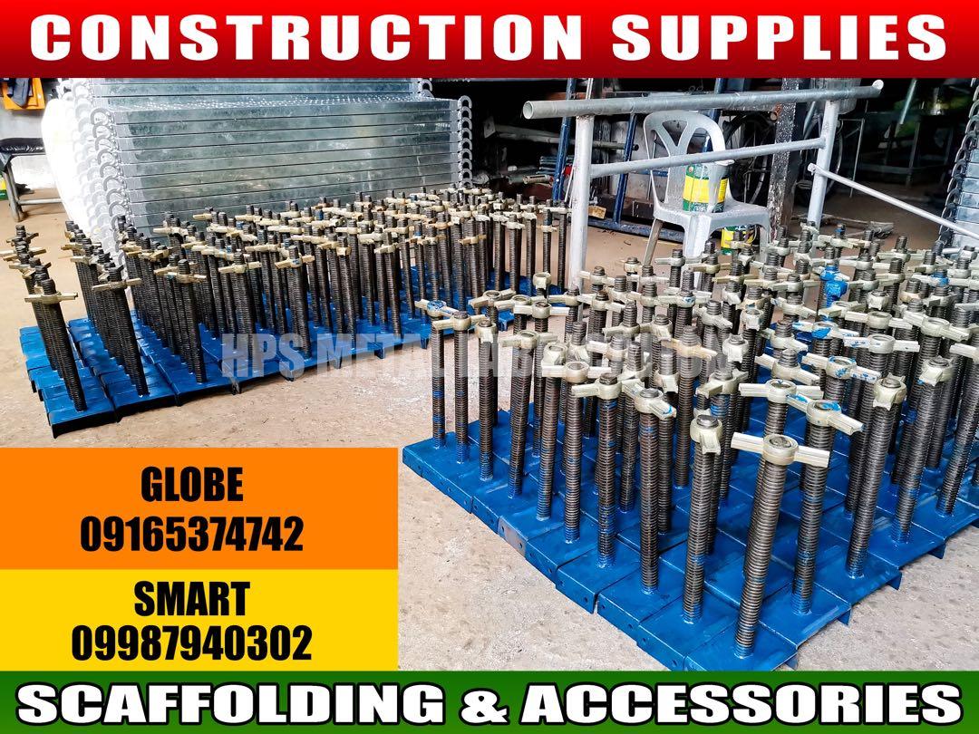 Scaffolding Clamp Fixed Clamp Toe Board Wing Nut Flange Nut Gi Pipe ...