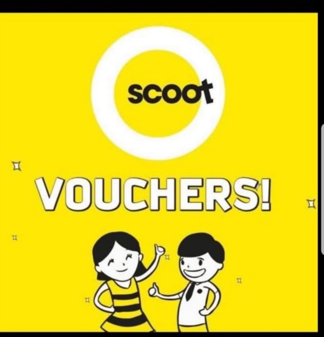 Scoot Voucher, Tickets & Vouchers, Vouchers on Carousell