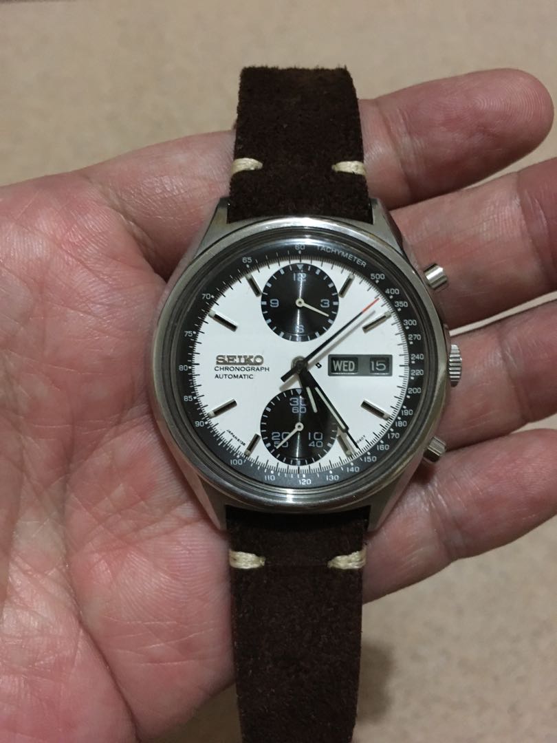 Seiko Panda Chrono Automatic Watch Original, Men's Fashion, Watches ...