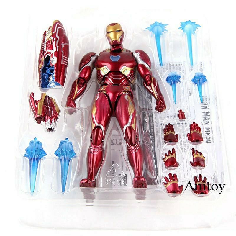 Shf Ironman Mark 50 Bootleg, Hobbies & Toys, Toys & Games on Carousell