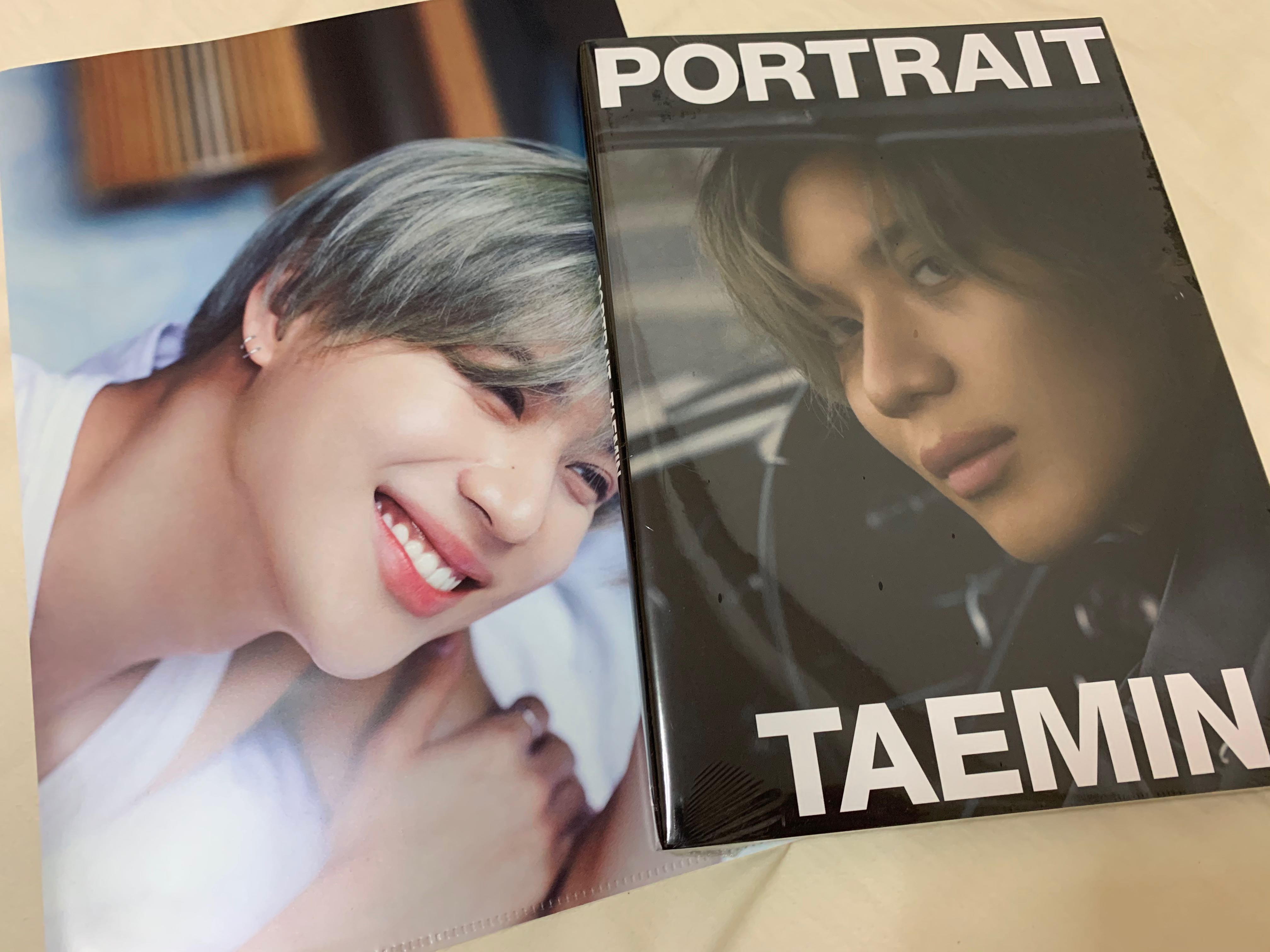 SHINee TAEMIN PORTRAIT photobook Tsutaya Limited Edition, Hobbies ...