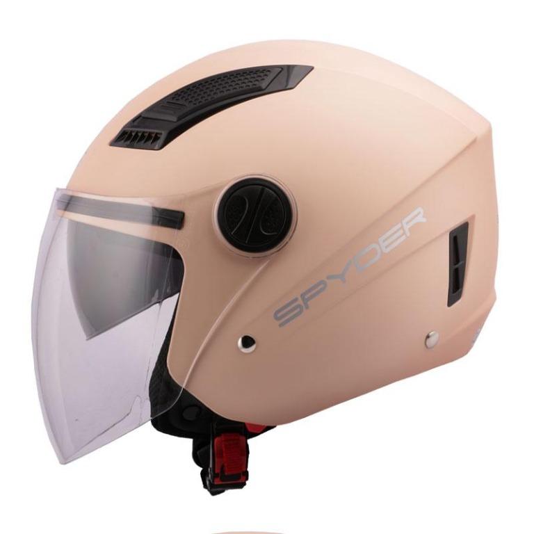 Spyder Open-Face Helmet with Dual Visor, Everything Else, Others on ...