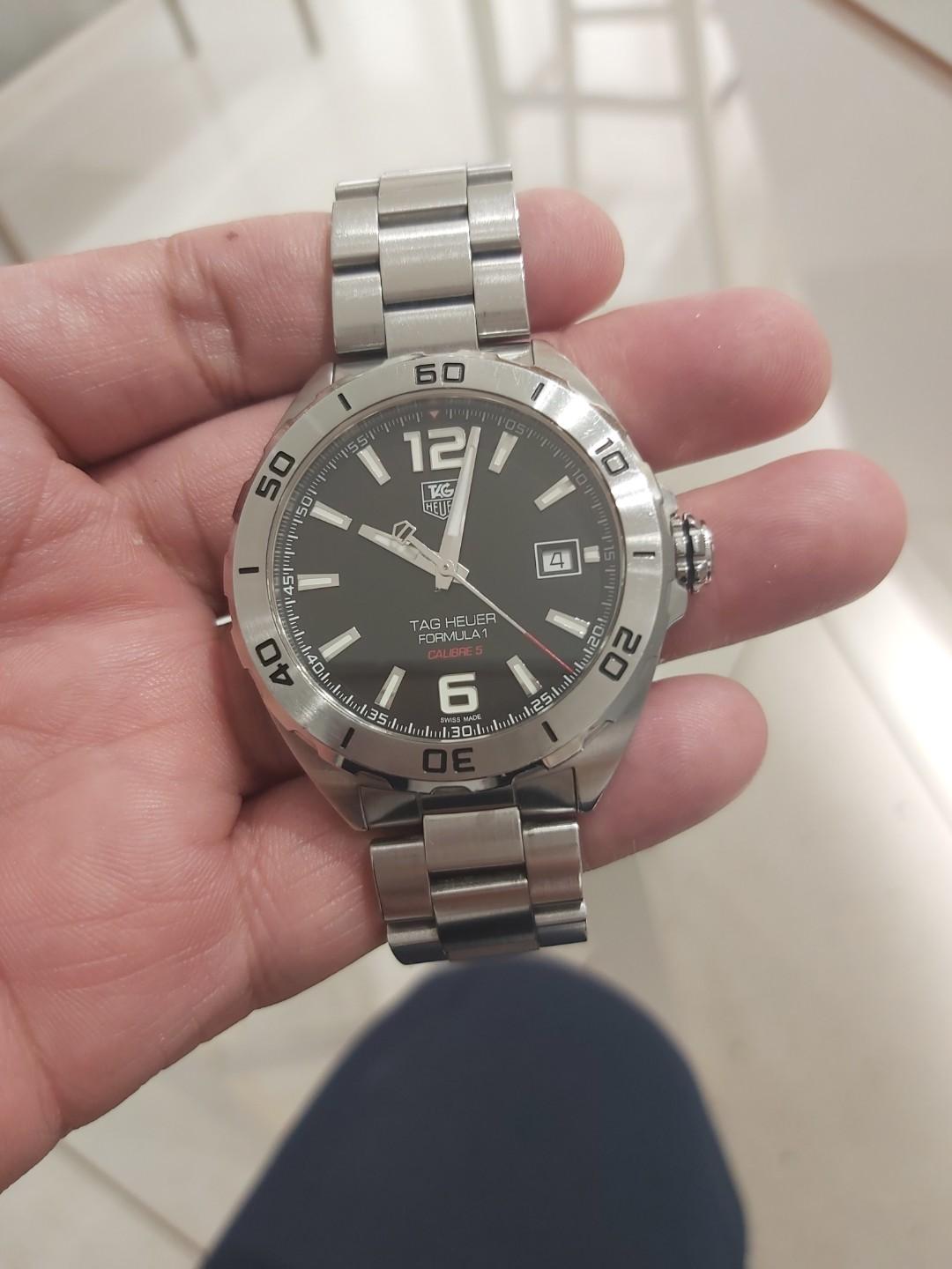 Tag heuer FORMULA 1 CALIBRE 5 AUTOMATIC, Luxury, Watches on Carousell