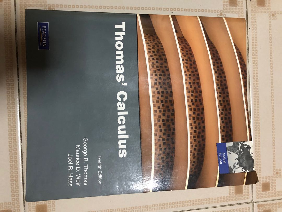 Thomas Calculus (Twelfths Edition), Hobbies & Toys, Books & Magazines ...