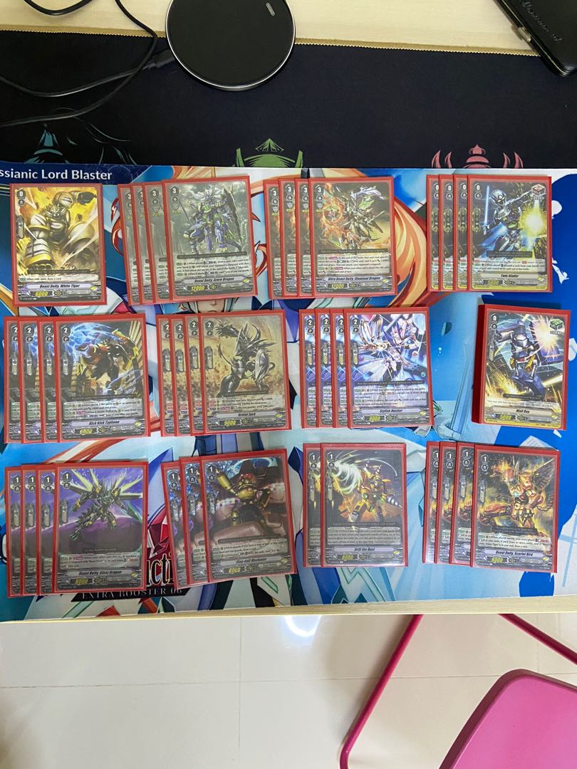 vanguard standard beast deity nova grappler deck english, Hobbies ...