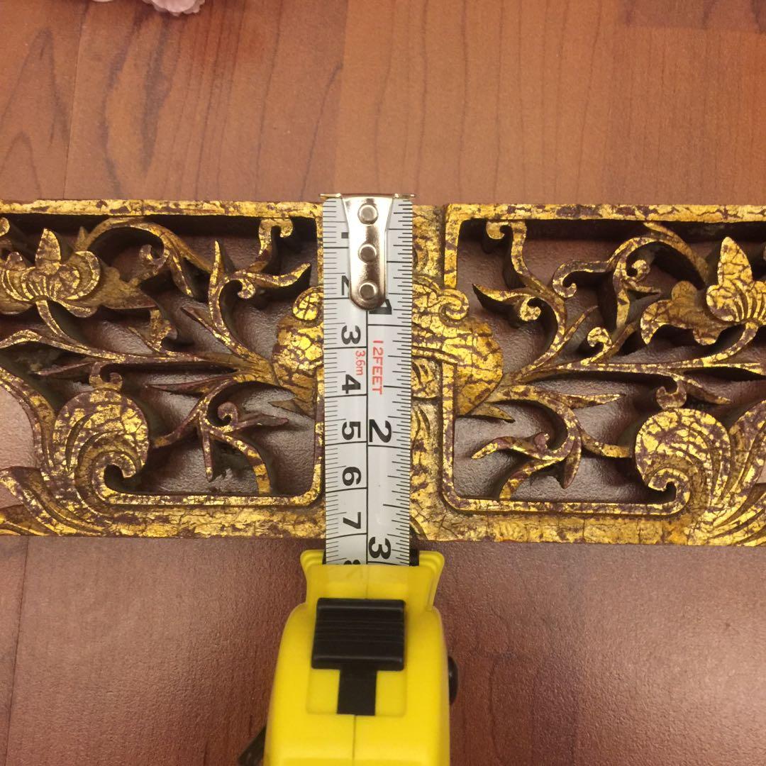 Vintage wood crafted panel, Hobbies & Toys, Memorabilia & Collectibles ...