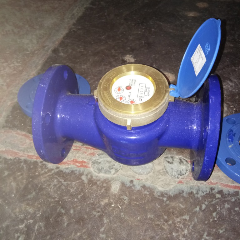 water meter sub meter 2-1/2" cast iron e jet dry type flange end ...