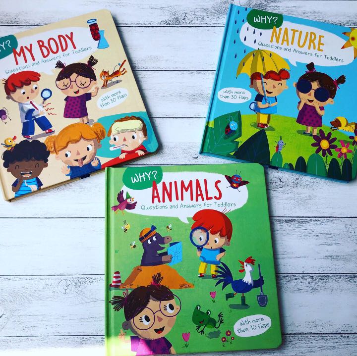 Why? Questions and Answers books for toddlers, Hobbies & Toys, Books ...