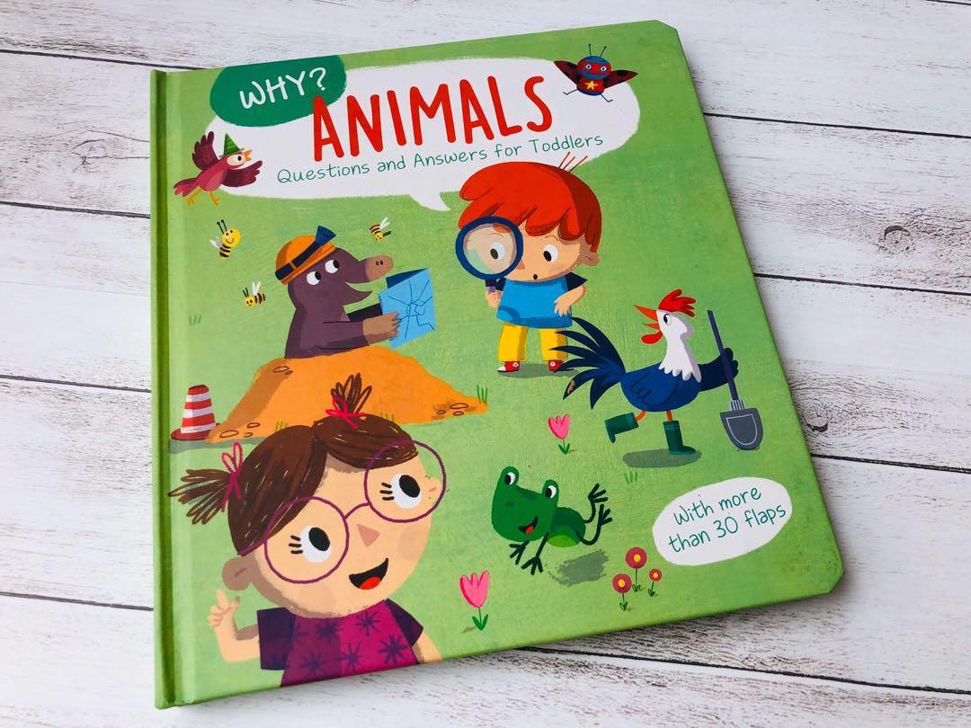Why? Questions and Answers books for toddlers, Hobbies & Toys, Books ...