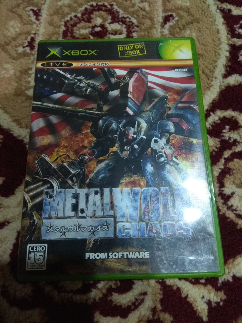 XBOX - Metal Wolf Chaos, Video Gaming, Video Games, Xbox on Carousell