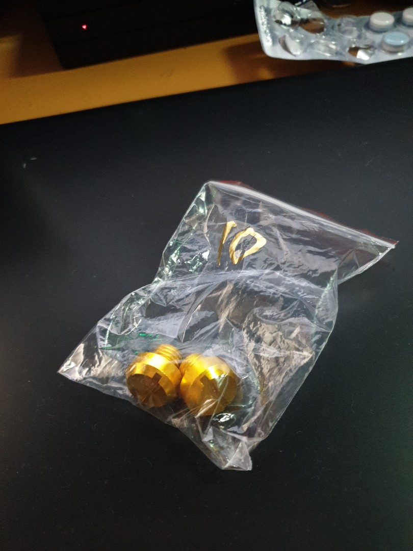 10mm - Side Mirror Socket Cap (Bi-Directional), Motorcycles, Motorcycle ...