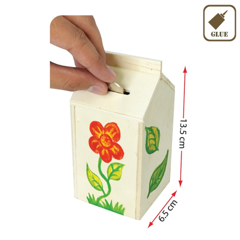 A- DIY Tabung Berbentuk Kotak Minuman, Hobbies & Toys, Stationery ...