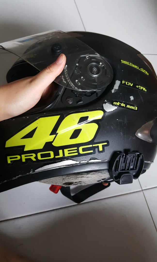 Agv Ti Tech helmet, Motorcycles, Motorcycle Accessories on Carousell