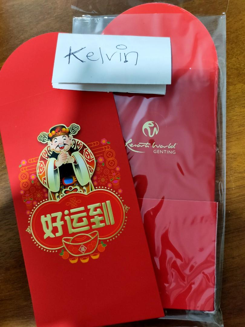 Ang pow Resorts World Genting .Embossed, Hobbies & Toys, Stationery ...