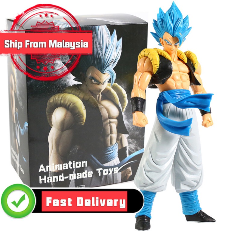 Anime Dragon Ball Z Gogeta Action Figures Super Saiyan Grandista Figma ...