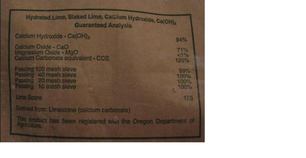 apog hydrated lime, Furniture & Home Living, Cleaning & Homecare ...