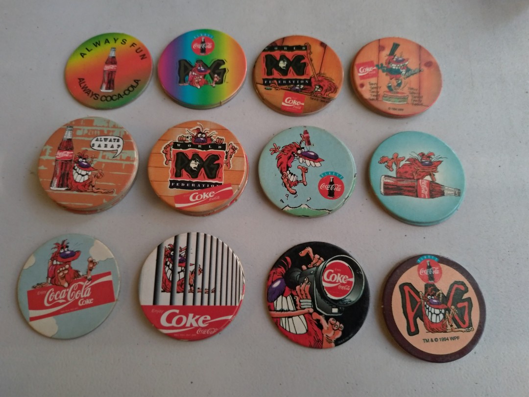 Assorted POGS, Hobbies & Toys, Toys & Games on Carousell