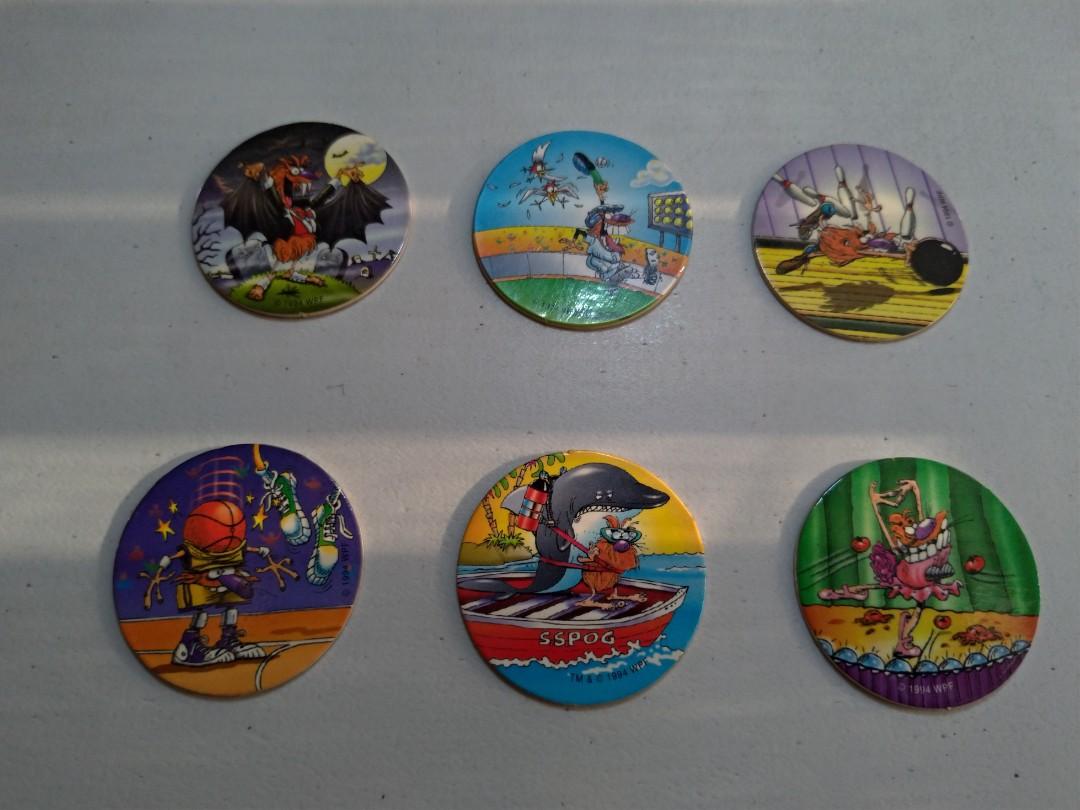 Assorted POGS, Hobbies & Toys, Toys & Games on Carousell