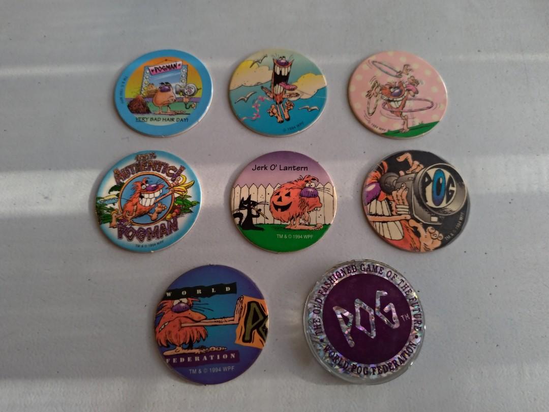 Assorted POGS, Hobbies & Toys, Toys & Games on Carousell