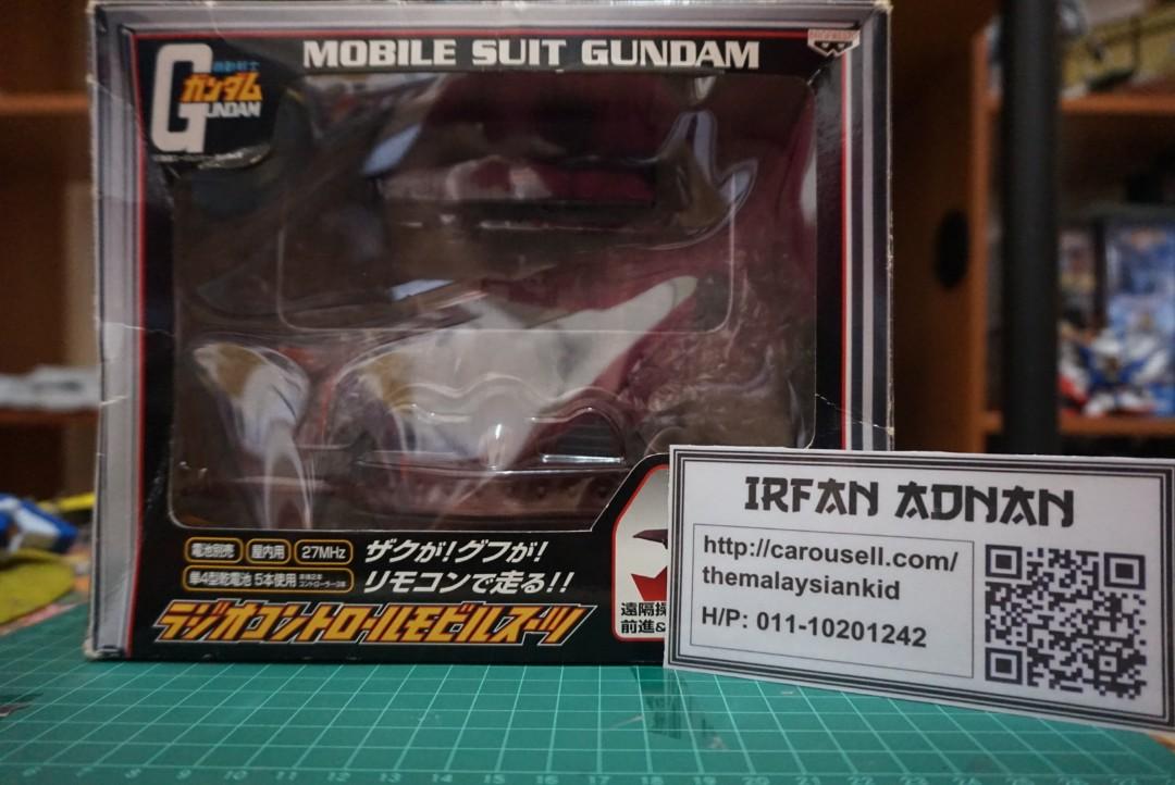 Banpresto Mobile Suit Gundam RC Controlled Zaku II + Dodai, Hobbies & Toys, Collectibles ...